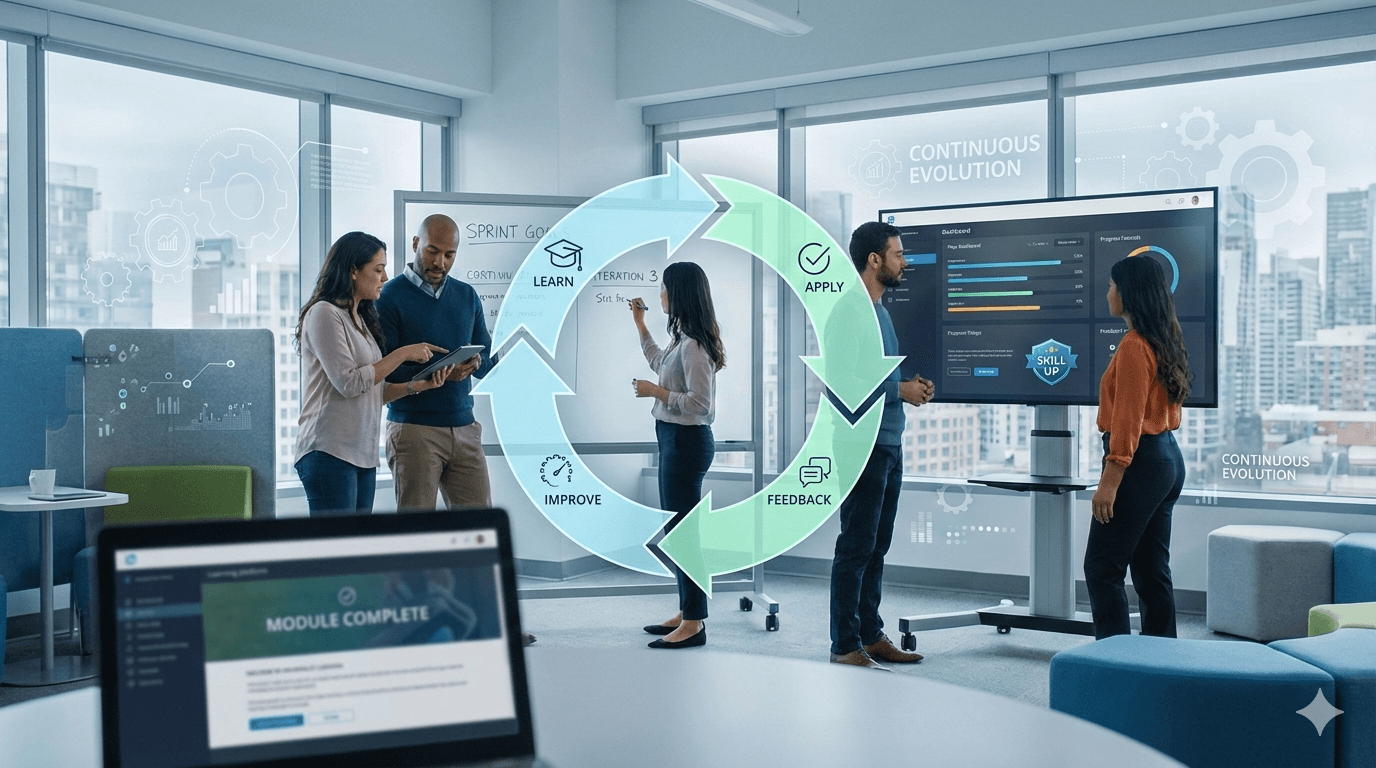 Agile Learning: How Continuous Upskilling Powers Agile Teams - Probits